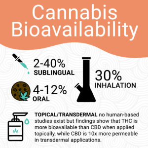 The Bioavailability of Cannabis through Various Delivery Methods