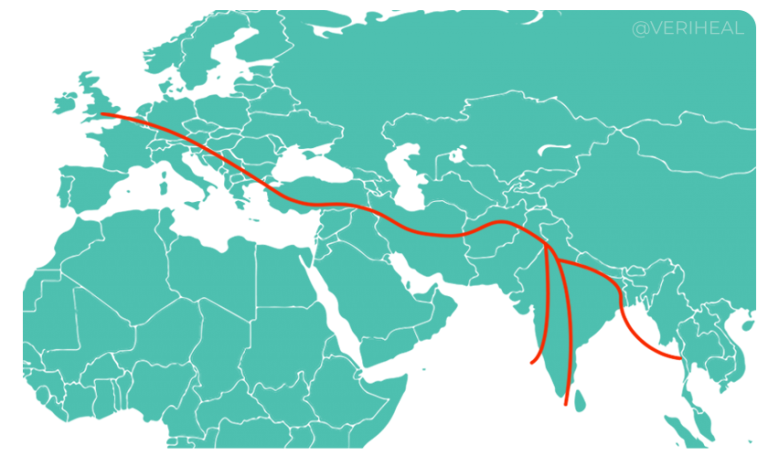 The Hippie Trail | Read About the History and Shaped CannabisCannabis ...