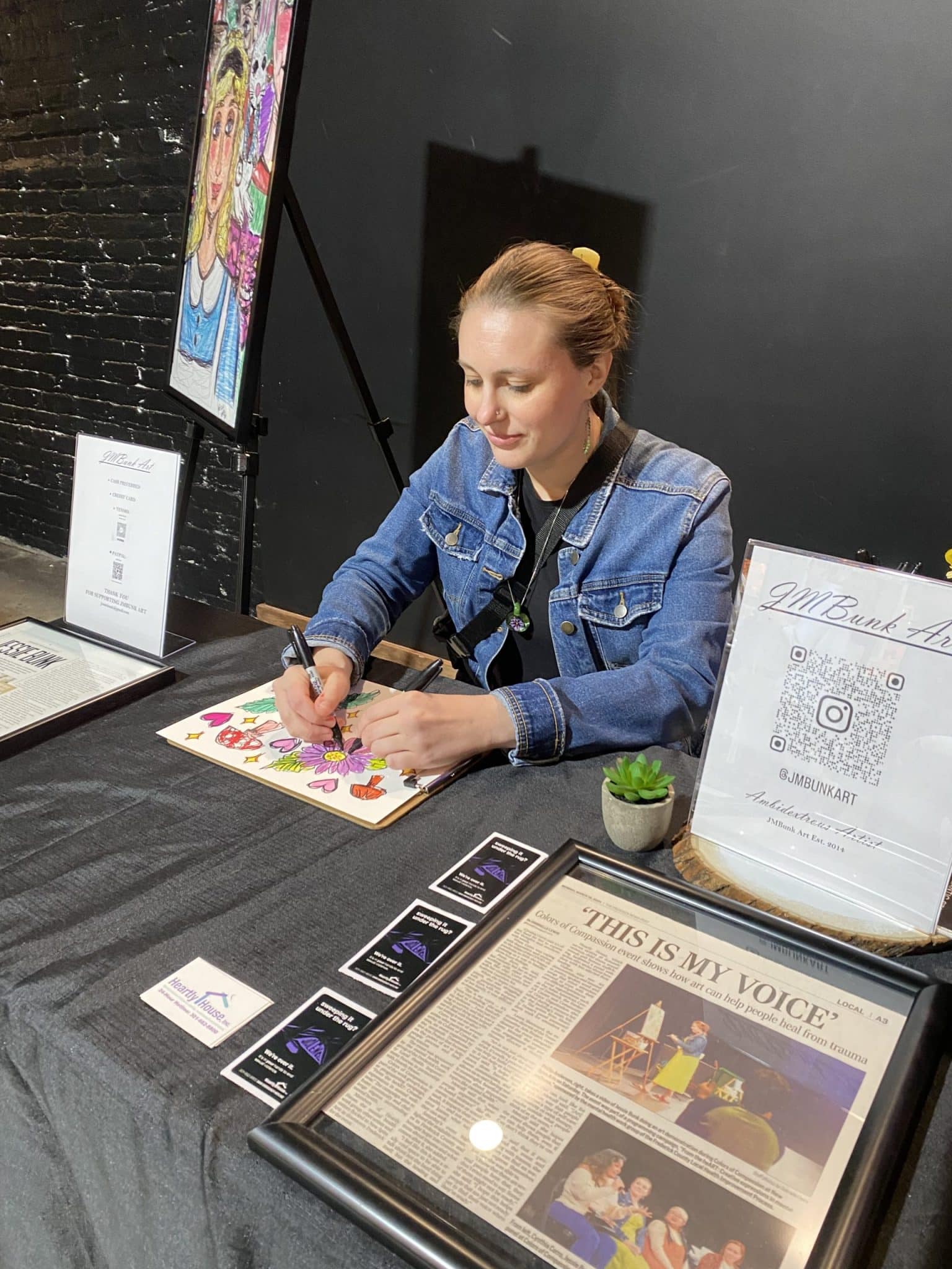 Jessie Bunk’s Pain and Painting Journey