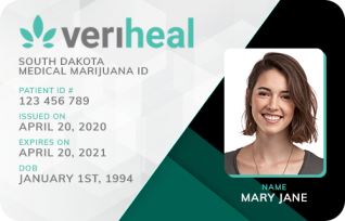 South Dakota Medical Marijuana Card Service | Veriheal SD